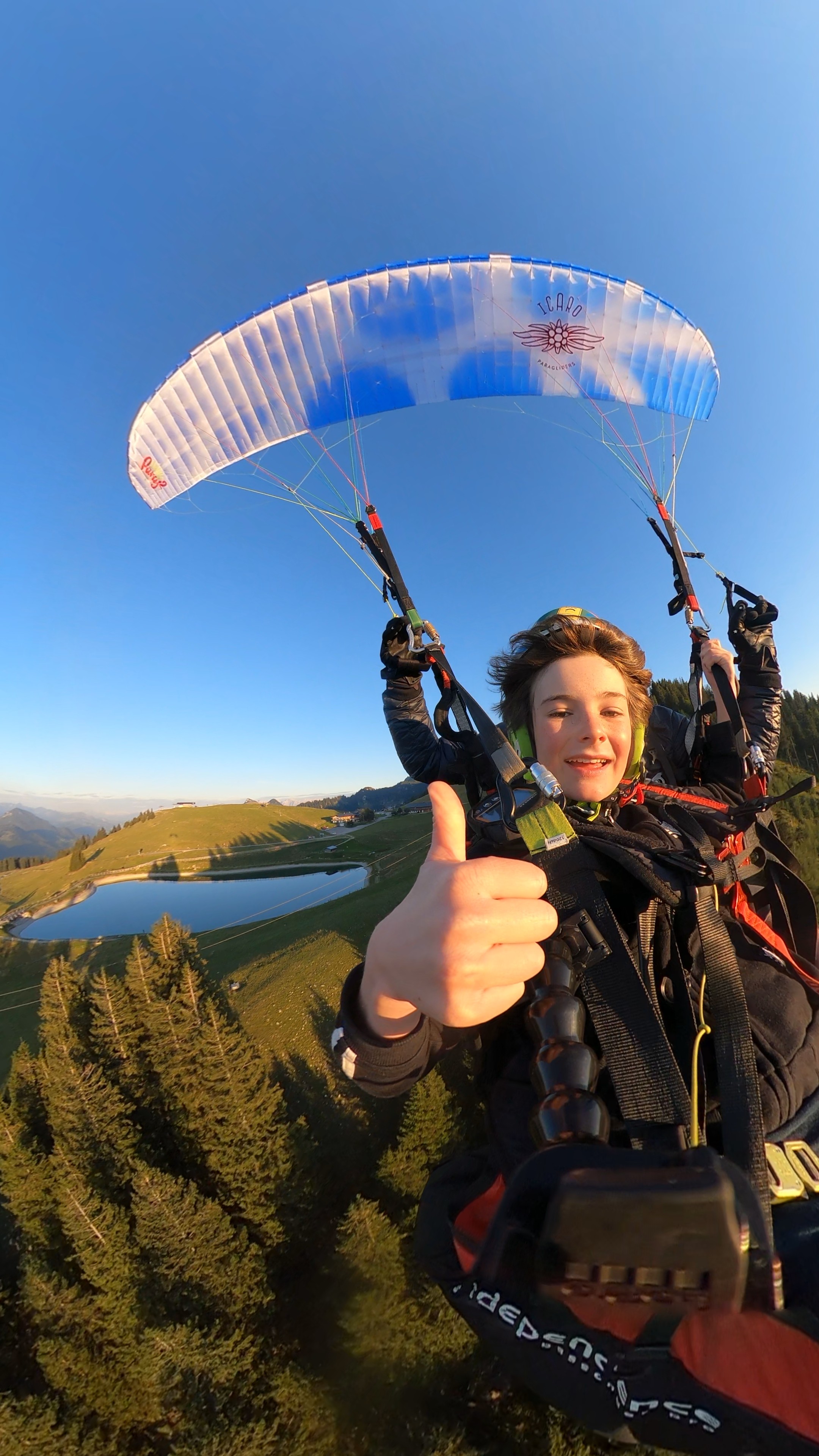 Panorama Tandem-Flug über Bayrischzell mit Marini Fischer (DHV ...